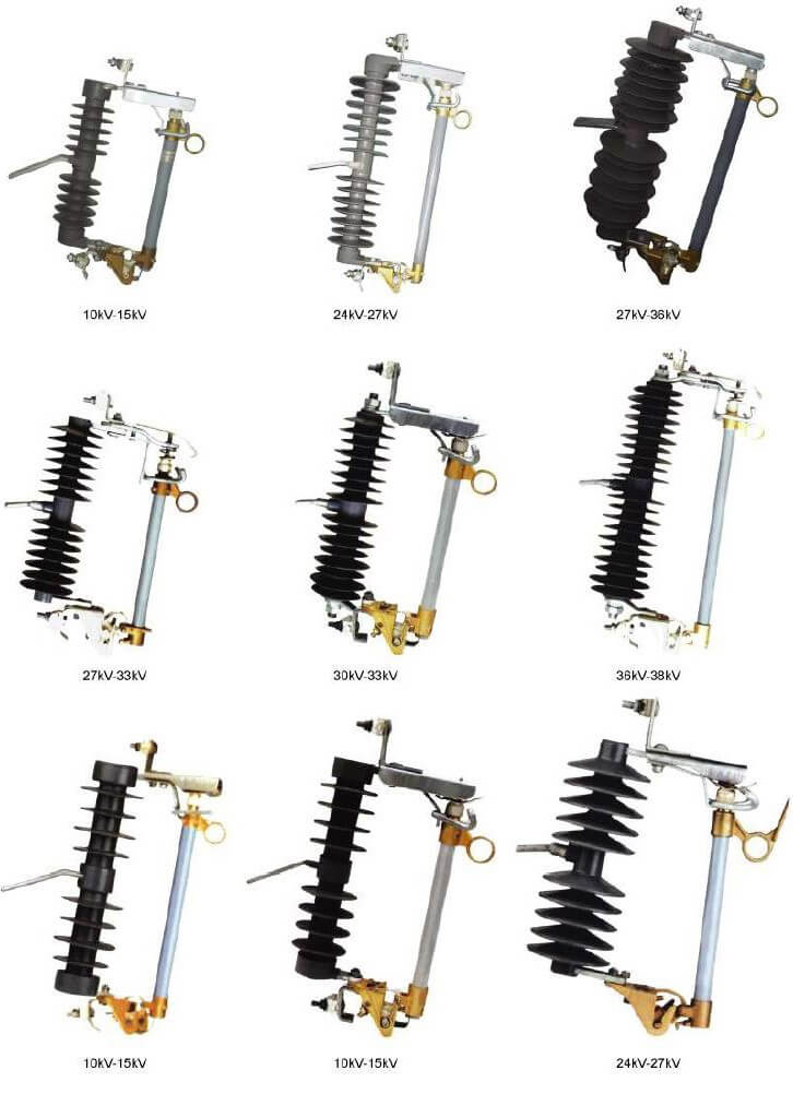 33kV High Voltage Composite Polymer Insulator Fuse Cutouts, China ...