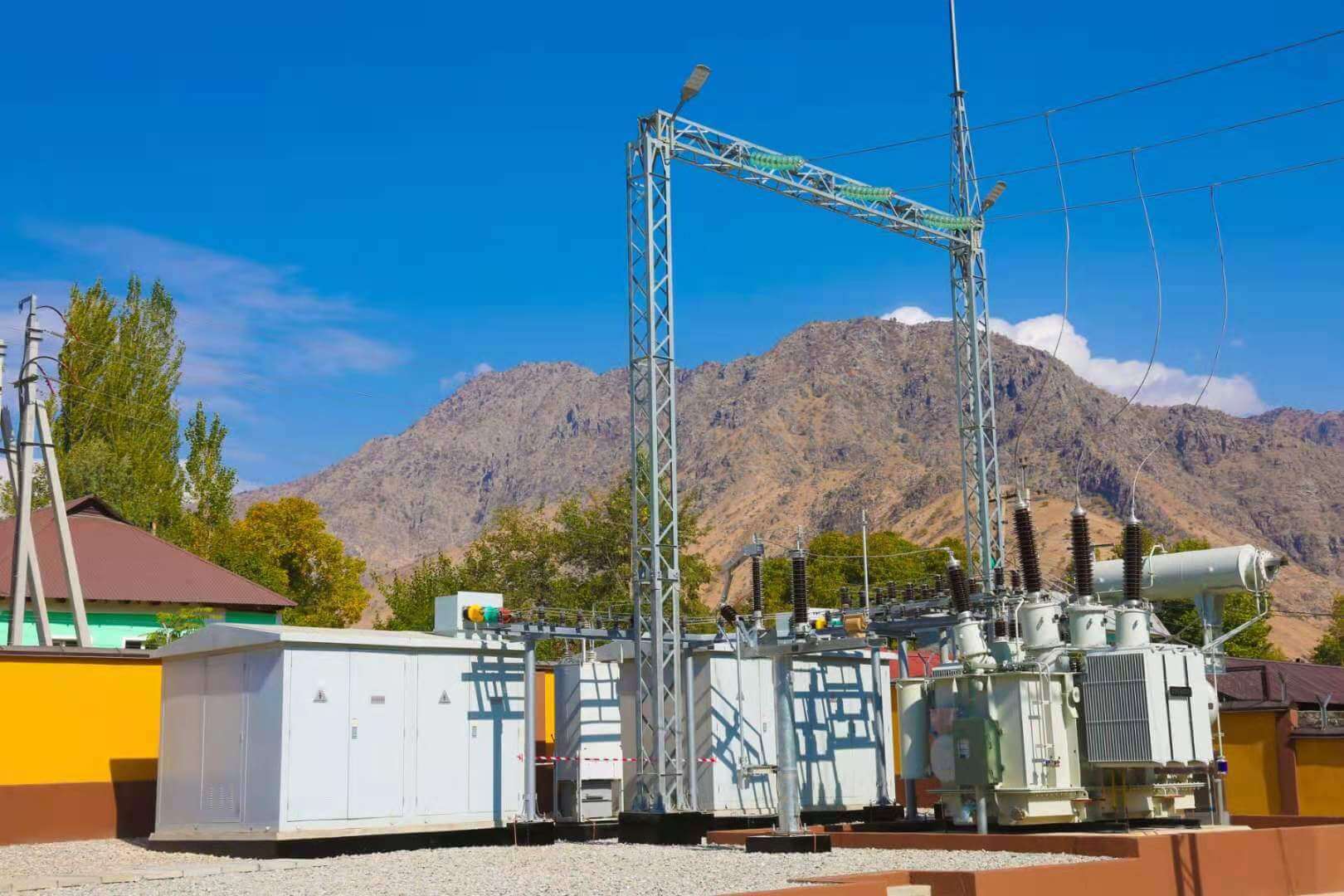 Tajikistan Compact Substation Install - HAIBIAN POWER EQUIPMENT CO., LTD.