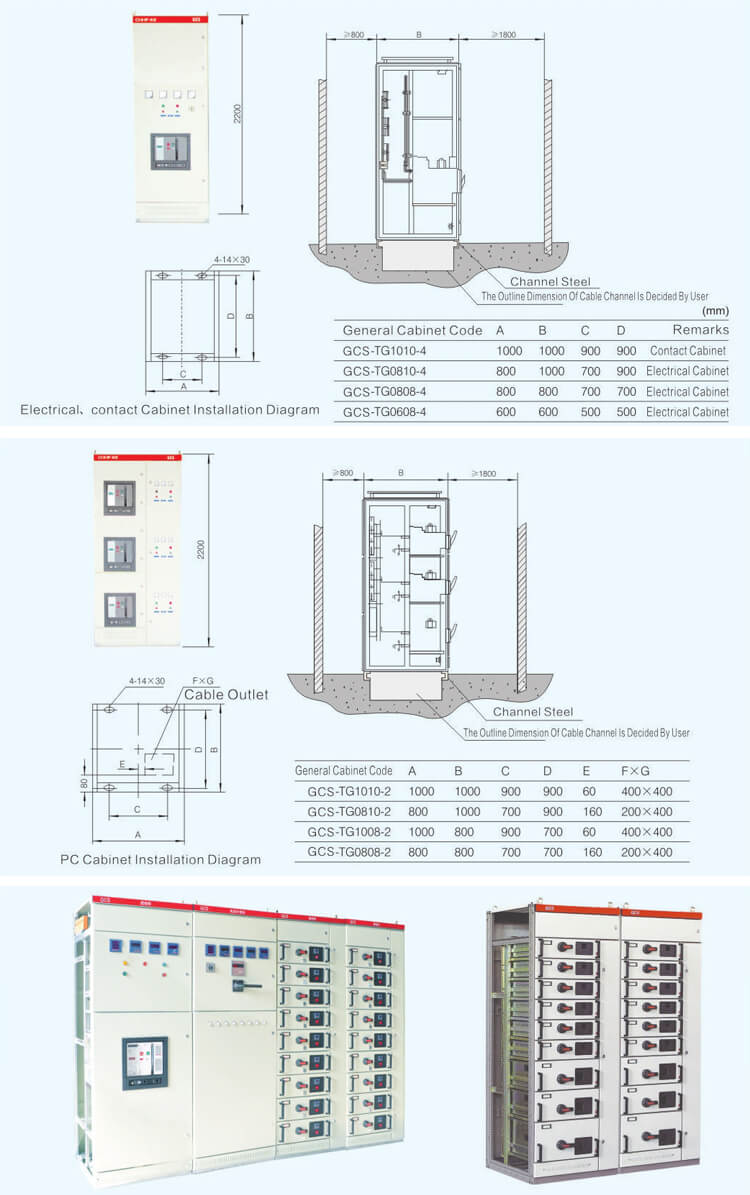 GCS Low-voltage Withdrawable Switchgear, China Manufacturers, Suppliers ...